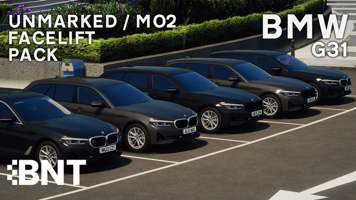 Met BMW G31 - Unmarked Facelift Pack – BNT Modding