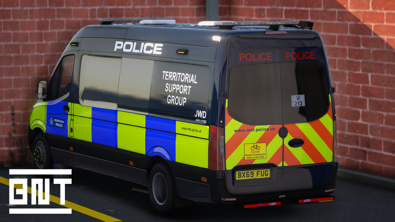 Met Police TSG Sprinter – BNT Modding