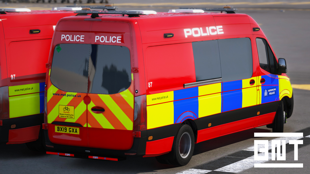 Met Police PaDP Sprinter – BNT Modding