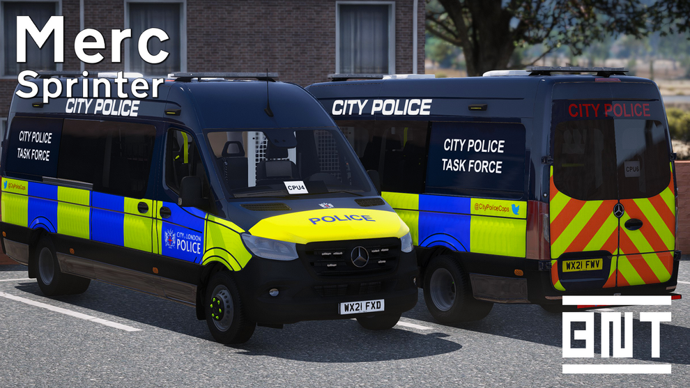 City of London Police Sprinter – BNT Modding