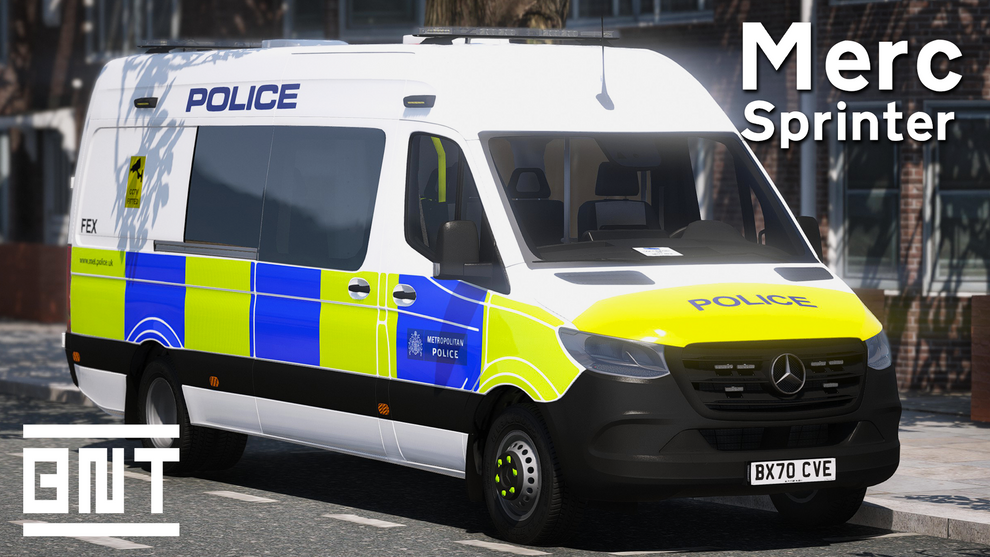 Met Police Pixie Sprinter – BNT Modding