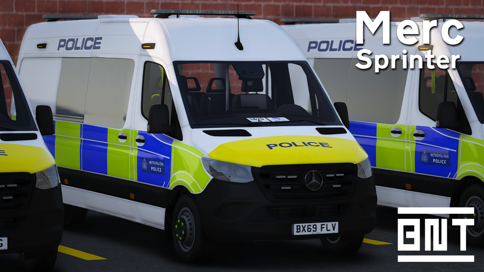 Met Police PSU Sprinter – BNT Modding
