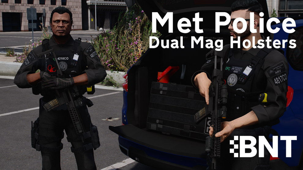 Met Police Dual Mag Holsters – BNT Modding