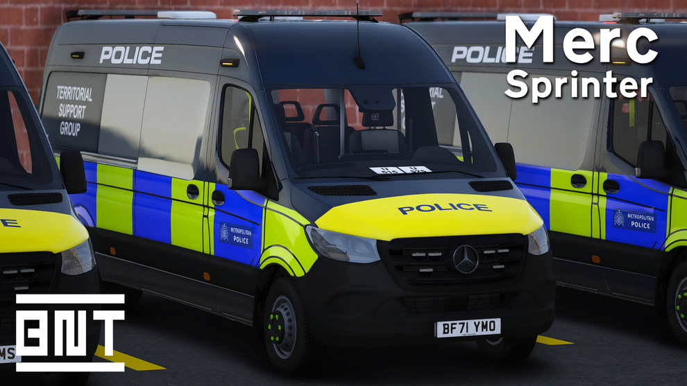 Met Police TSG Sprinter – BNT Modding