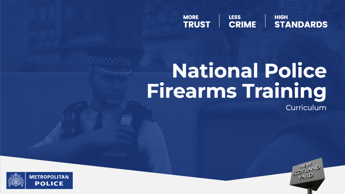 Met Police Initial Firearms Course – BNT Modding